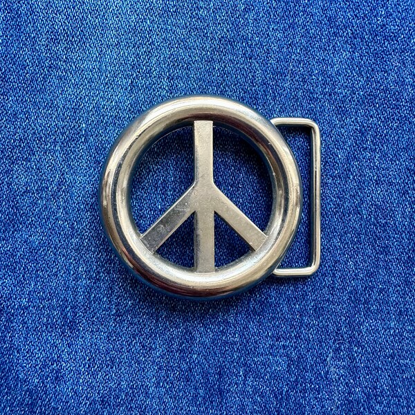 Peace Sign Belt - Etsy