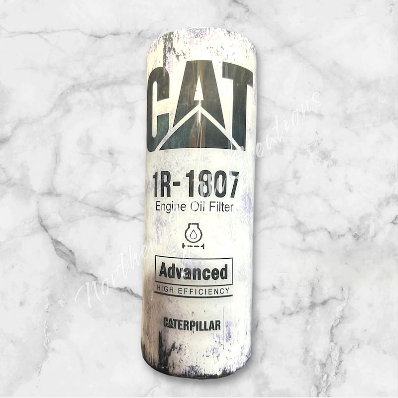 Cat Oil Filter Tumbler - Etsy