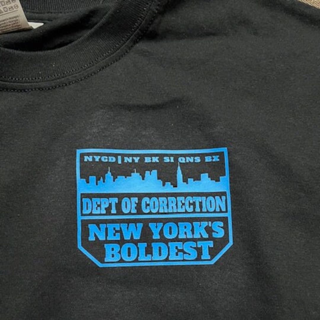 New York City Department of Correction NYCD T-shirt - Etsy
