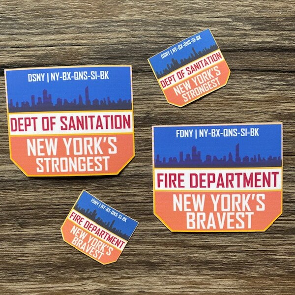Dsny Sanitation Sticker - Etsy