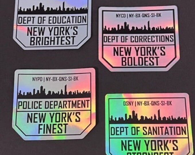 Fdny Stickers Nypd Decals Nycdoe Nycd Label Nystrooper Nycdocs Sign ...