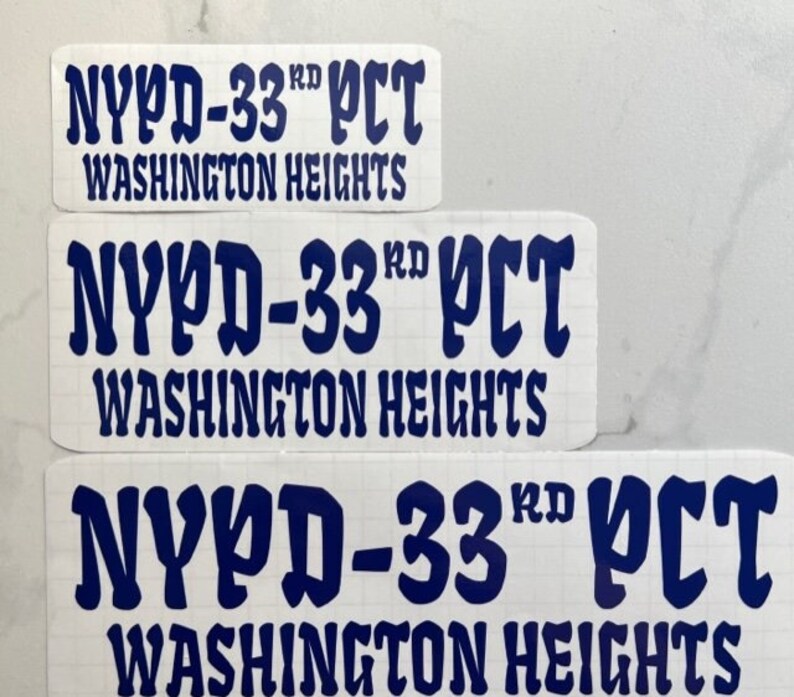 DSNY Stickers FDNY Stickers NYPD Stickers - Etsy