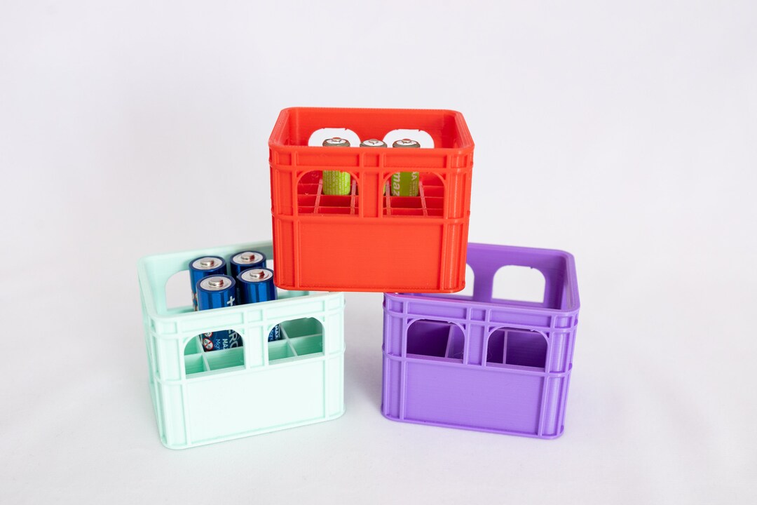 Beverage Crate for Batteries - Beer Crate - Box - Battery Box - Etsy