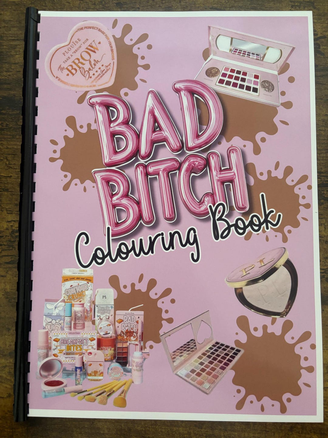 P Louise Makeup Colouring Book, Teen/kids Activity - Etsy UK