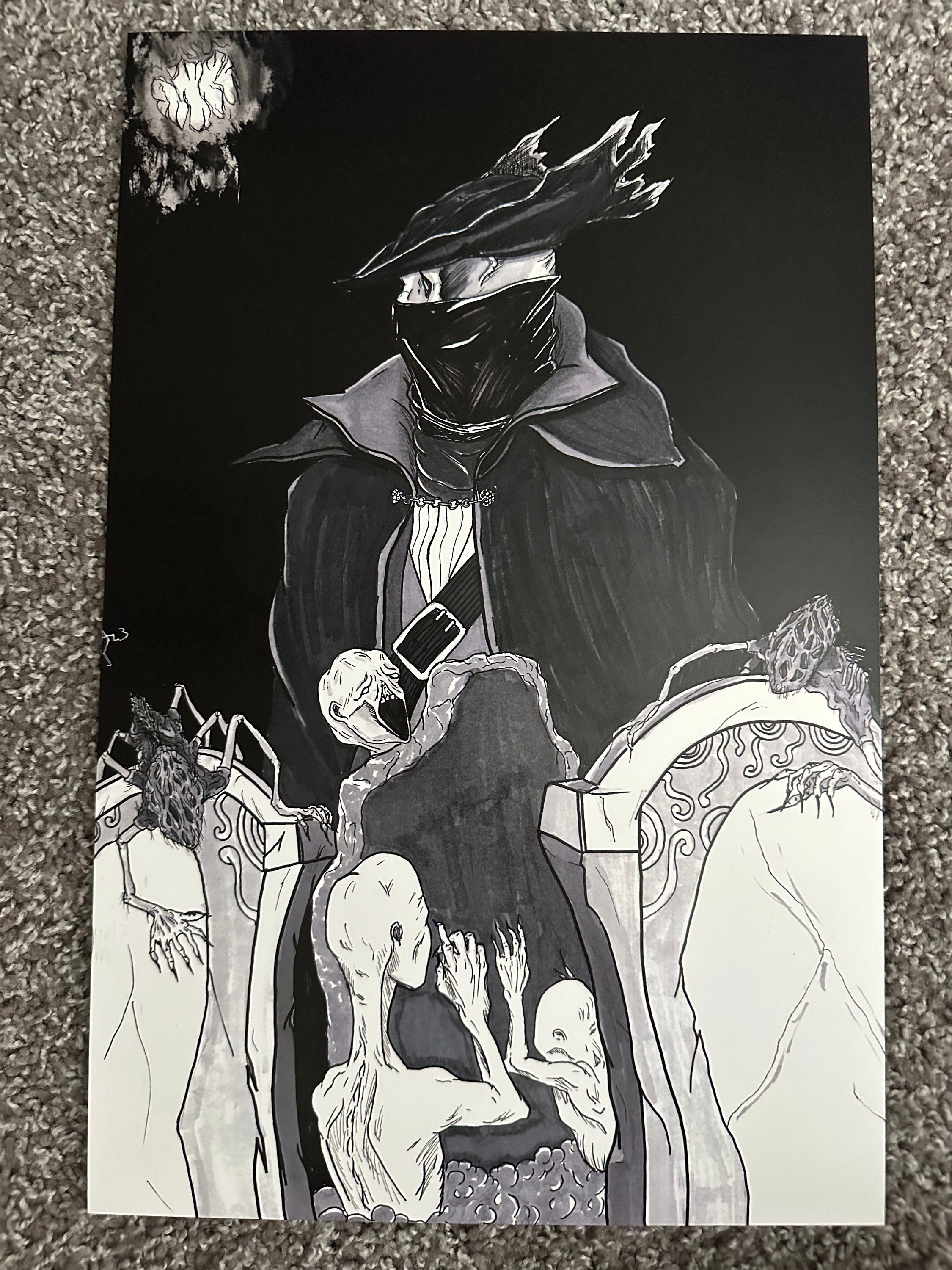 Bloodborne Original Art Print - Etsy