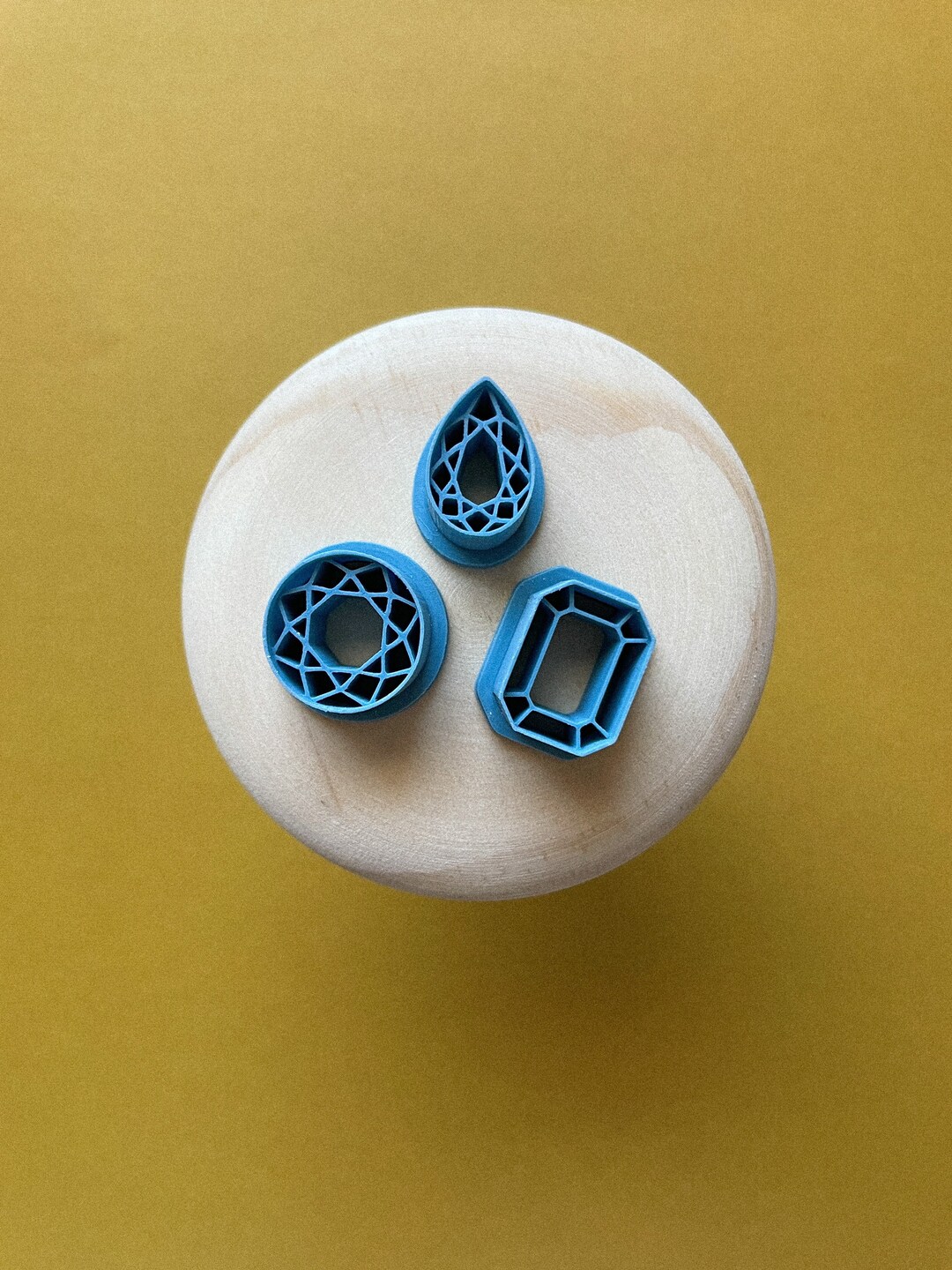 Gem Clay Cutters Set | Unique Clay Cutters | Cutters for Polymer Clay ...