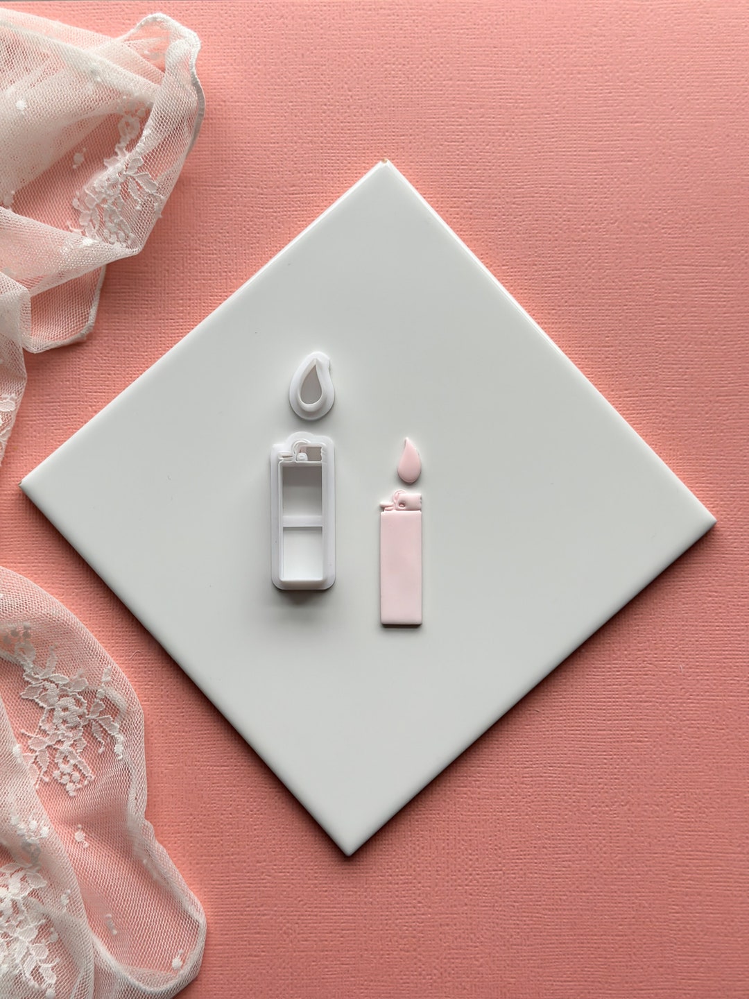 NEW Plain Tall Lighter Clay Cutter Set | Embossing Clay Cutters ...