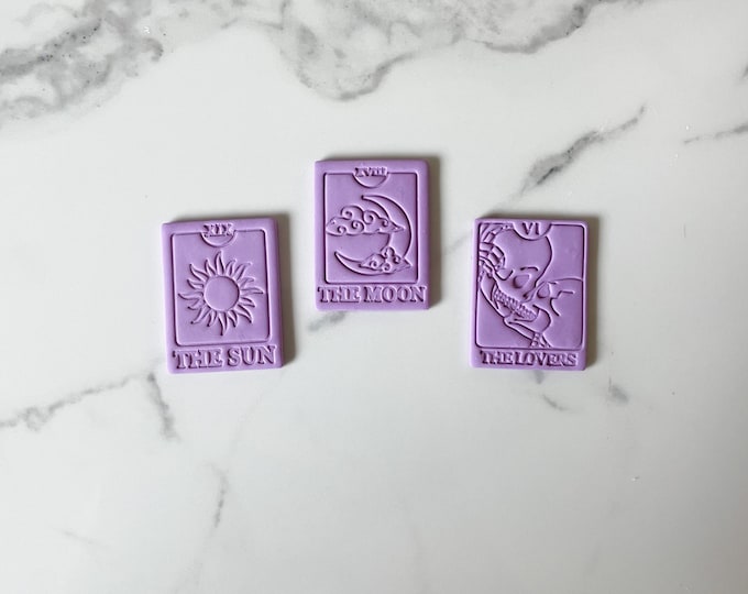 Tarot Cards Cookie Cutter Set the Sun and the Moon - Etsy