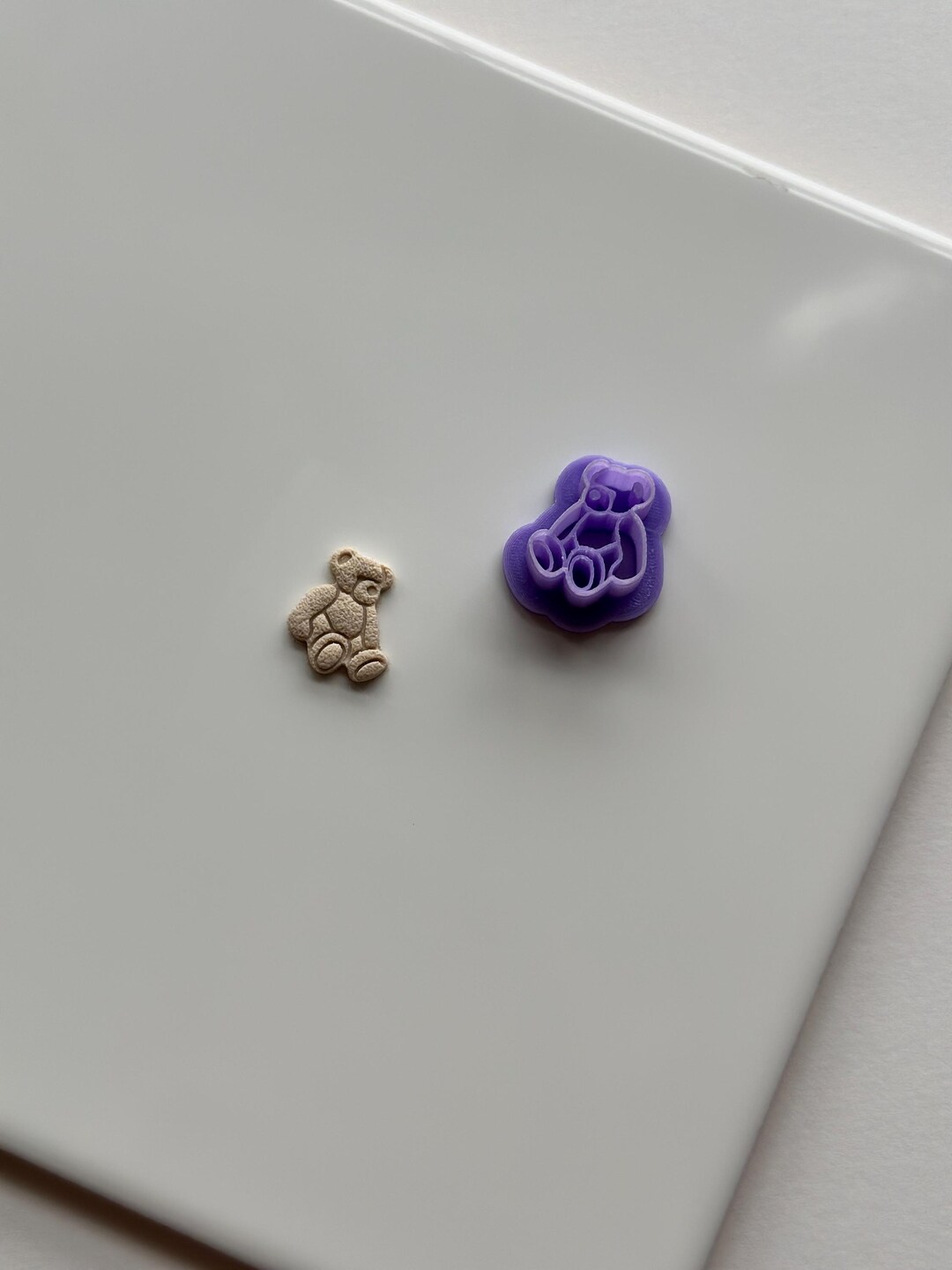 Mini Teddy Bear Clay Cutter | Cute Clay Cutters | Unique Cutters for ...