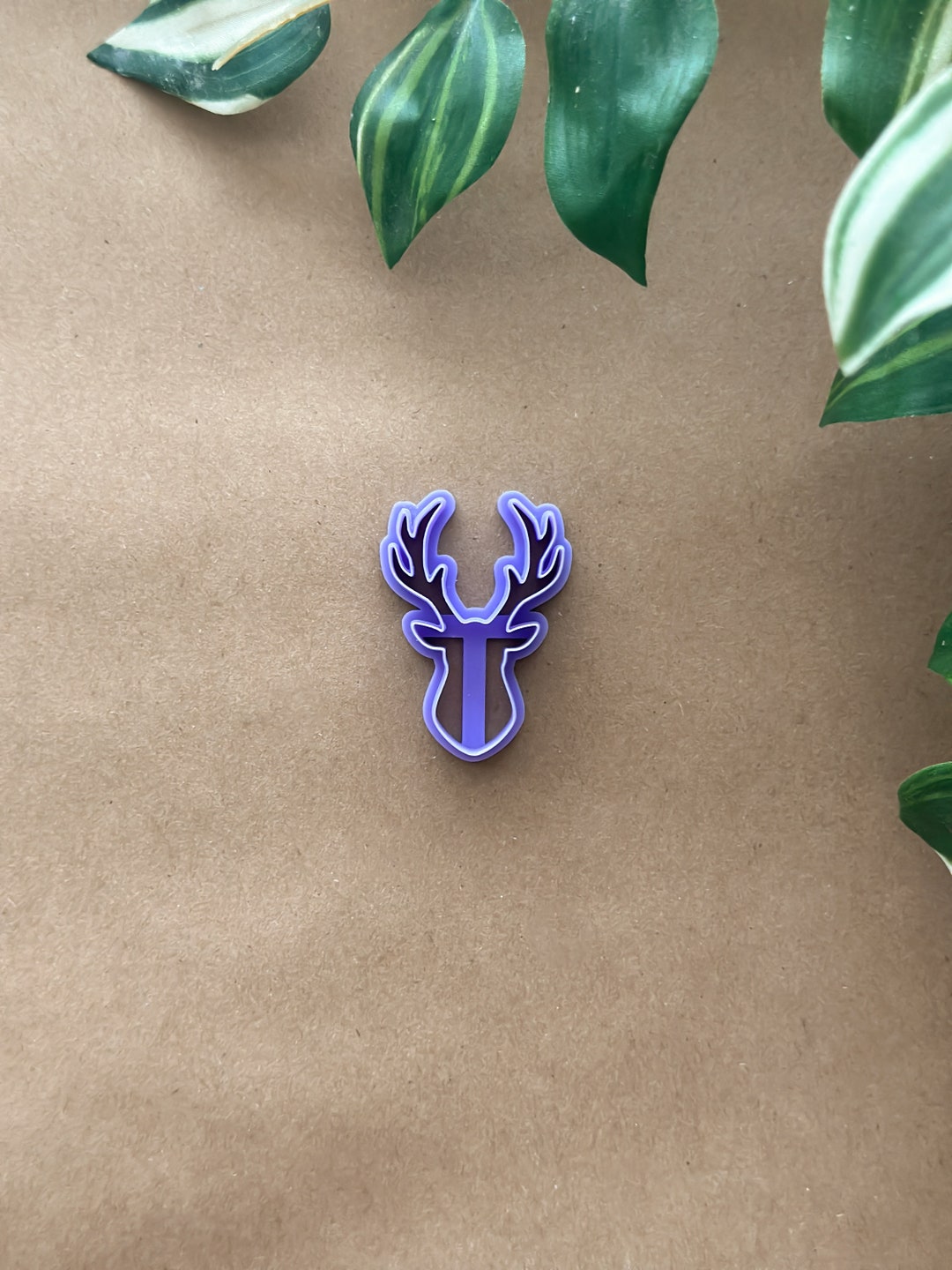 Simple Stag Outline Clay Cutter | Embossing Clay Cutters | Cutters for ...
