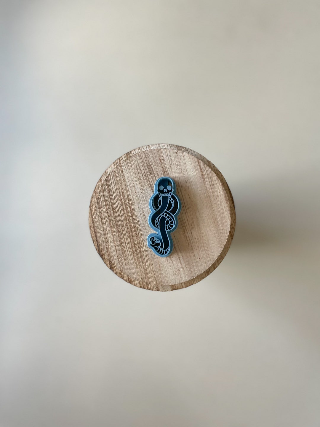Polymer Clay Cutter | Skull & Snake | Embossing Clay Cutter - Etsy