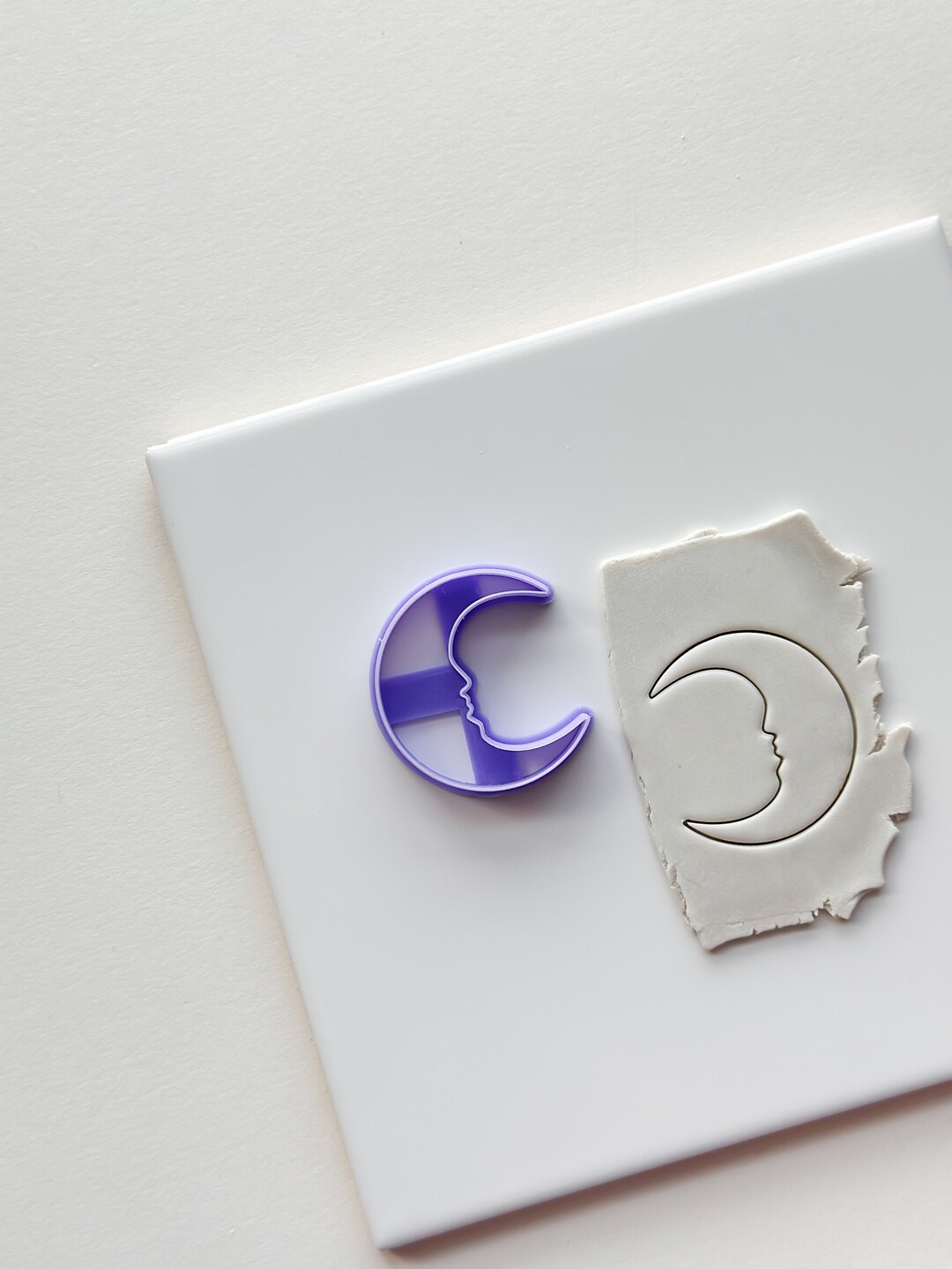 Moon Face Outline Cutter | Astral Clay Cutters | Astrological Cutters ...