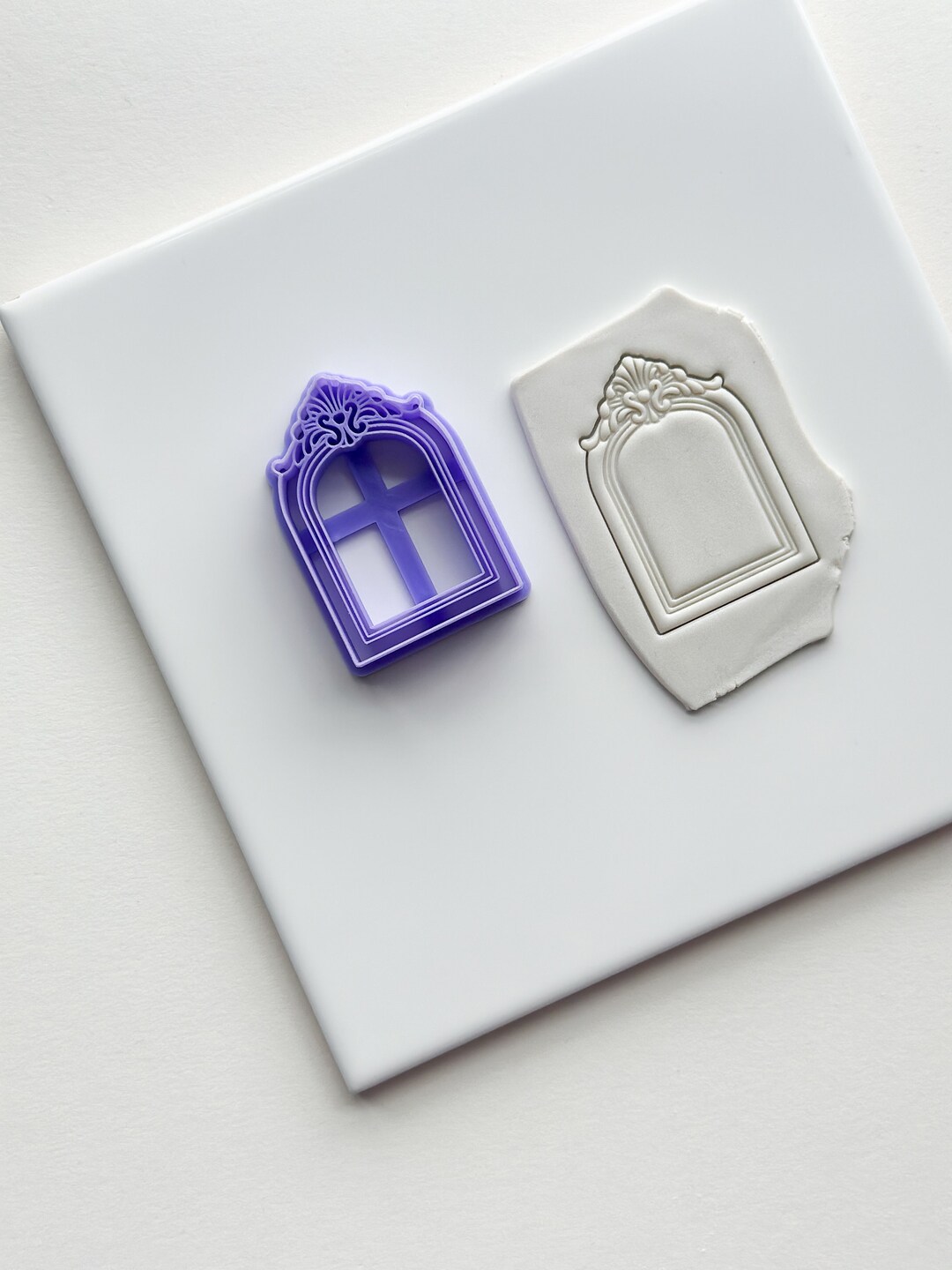 Arch Frame Cutter | Unique Clay Cutters | Vintage Cutters for Polymer ...