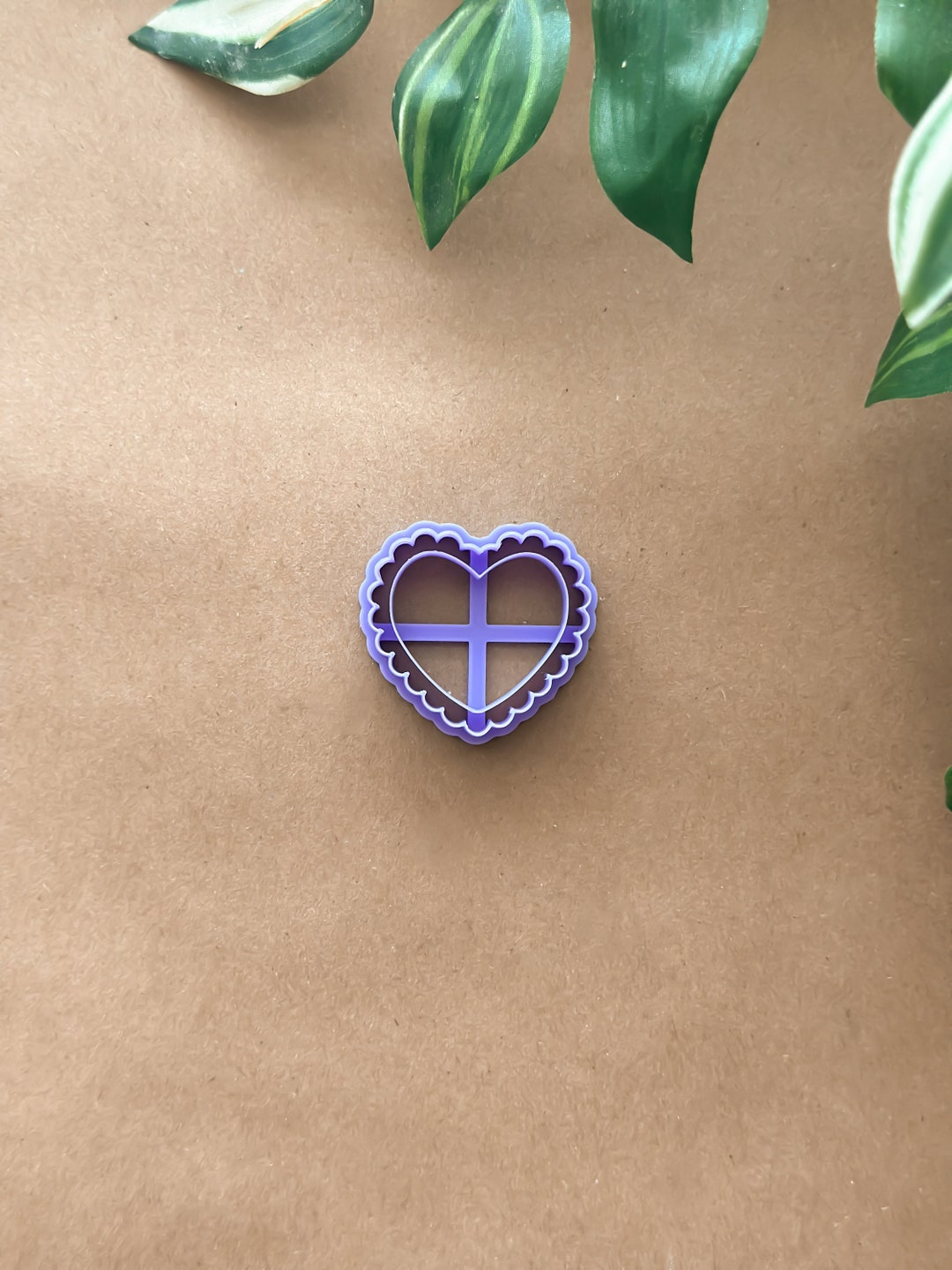 Scalloped Heart Clay Cutter | Embossing Clay Cutters | Cutters for ...