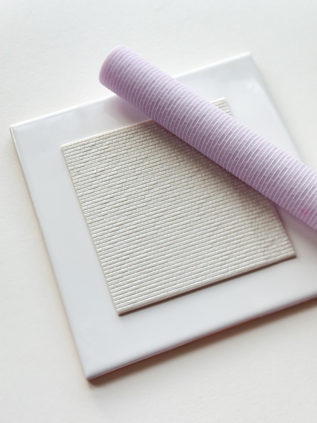 Bricks Texture Resin Roller | Texture Roller for Polymer Clay ...