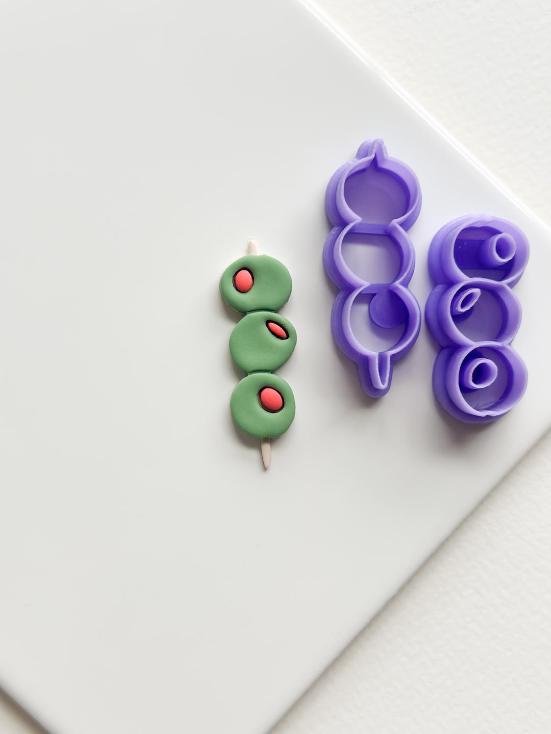 Olive Skewer Clay Cutter | Tin Fish Clay Cutters | Summer Picnic ...