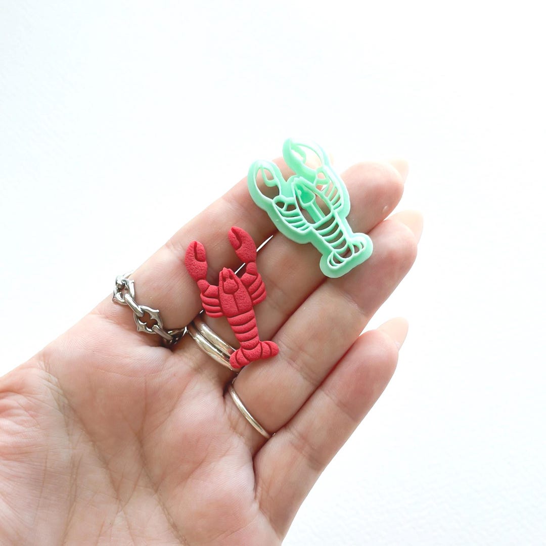 Lobster Clay Cutter | Sea Creature Clay Cutters | Summer Picnic Cutters ...