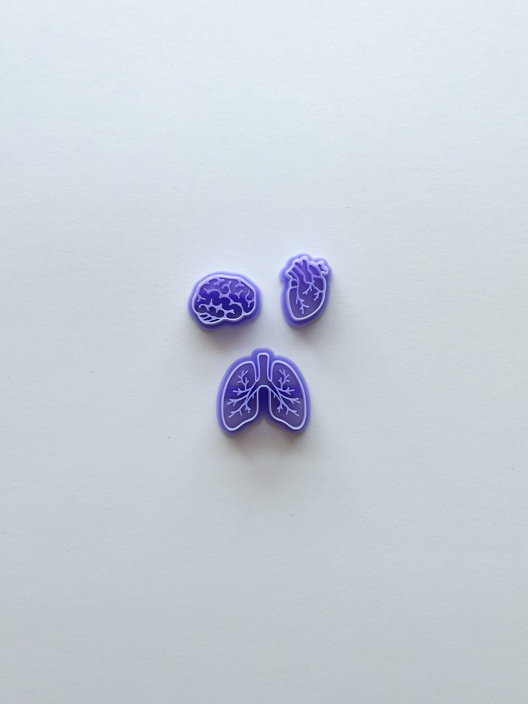 Organs Clay Cutter Set | Halloween Clay Cutters | Spooky Clay Cutters ...