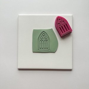 Gothic Window Clay Cutter | Unique Clay Cutters | Cutters for Polymer ...