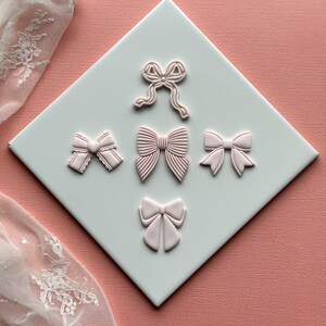 NEW Bow Clay Cutter Set | Embossing Clay Cutters | Cutters for Polymer ...