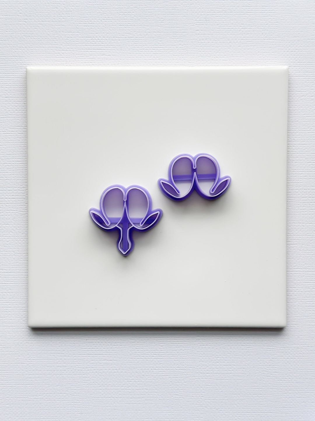 Bleeding Heart Clay Cutter | Floral Clay Cutters | Flower Cutters for ...