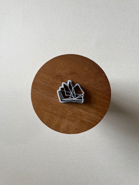 Polymer Clay Cutter Open Book Clay Cutter Embossing Clay - Etsy