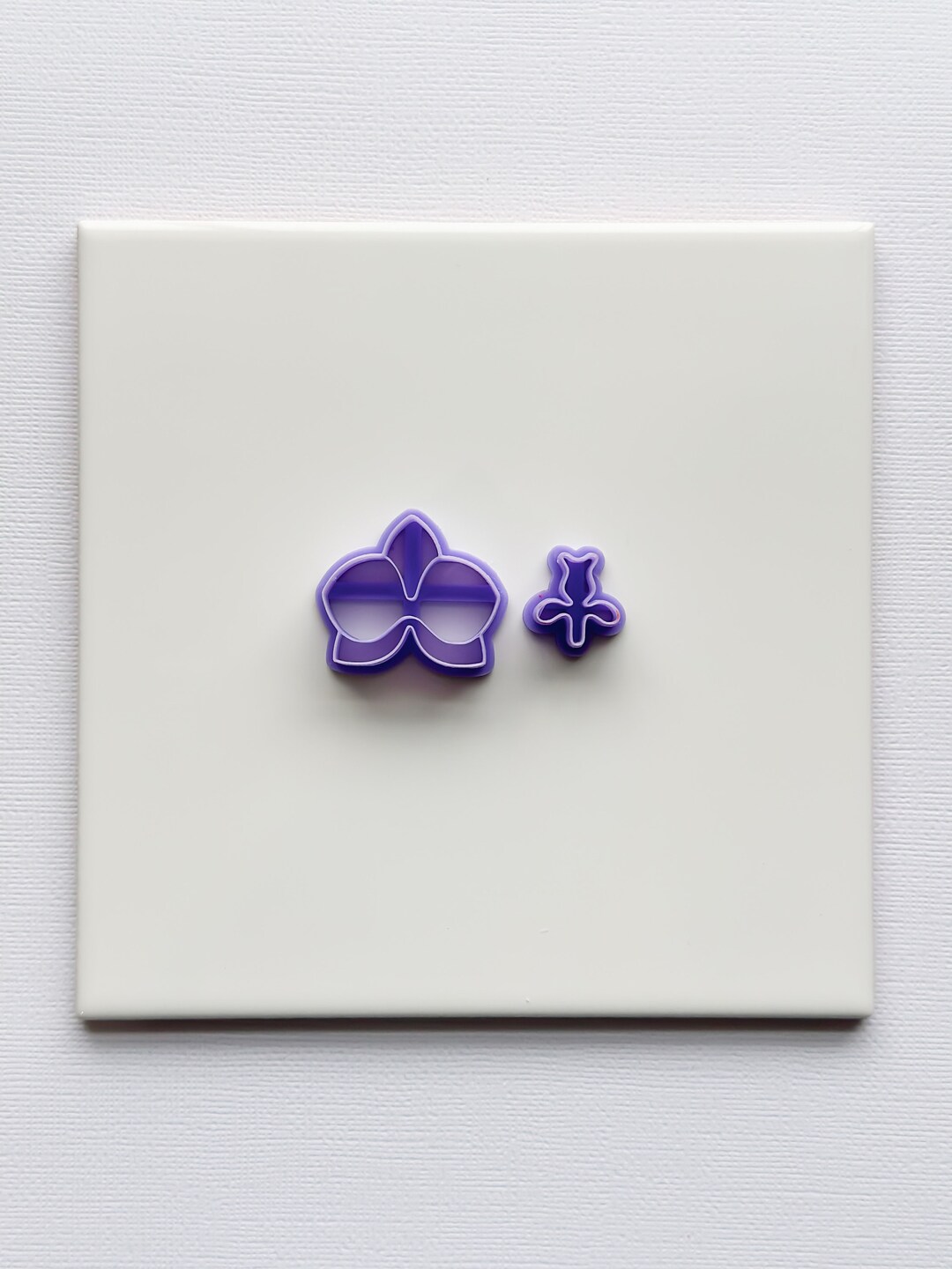 Orchid Clay Cutter | Floral Clay Cutters | Flower Cutters for Polymer ...