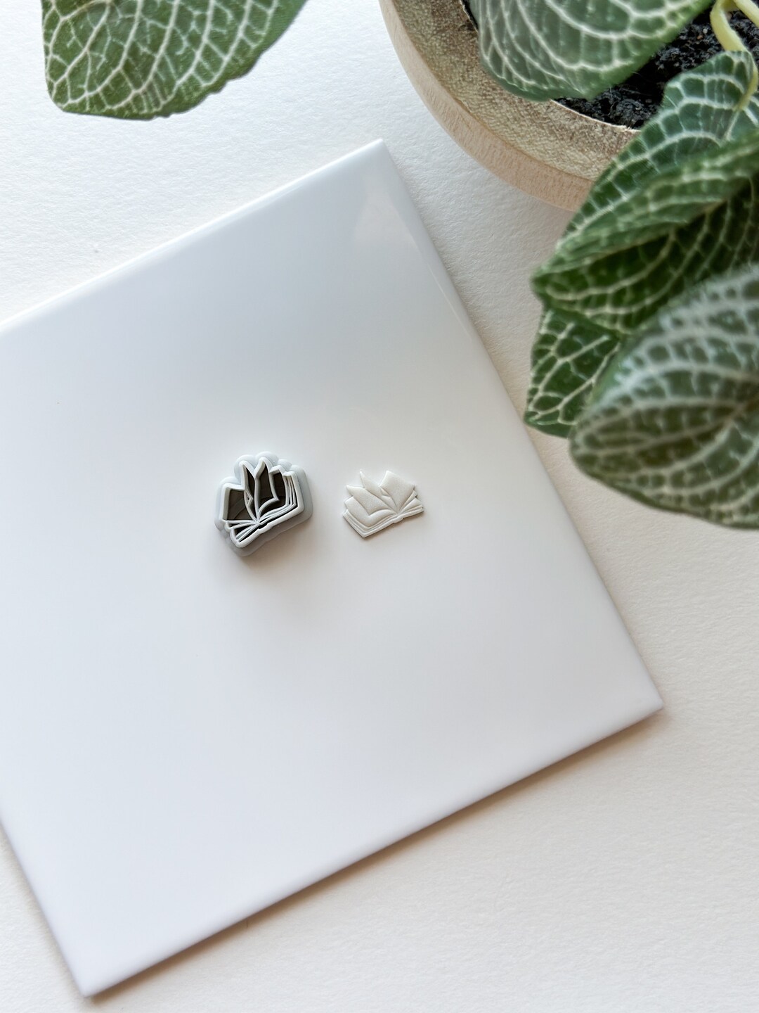 RESIN Open Book Clay Cutter | Bookish Clay Cutters | Cutters for ...