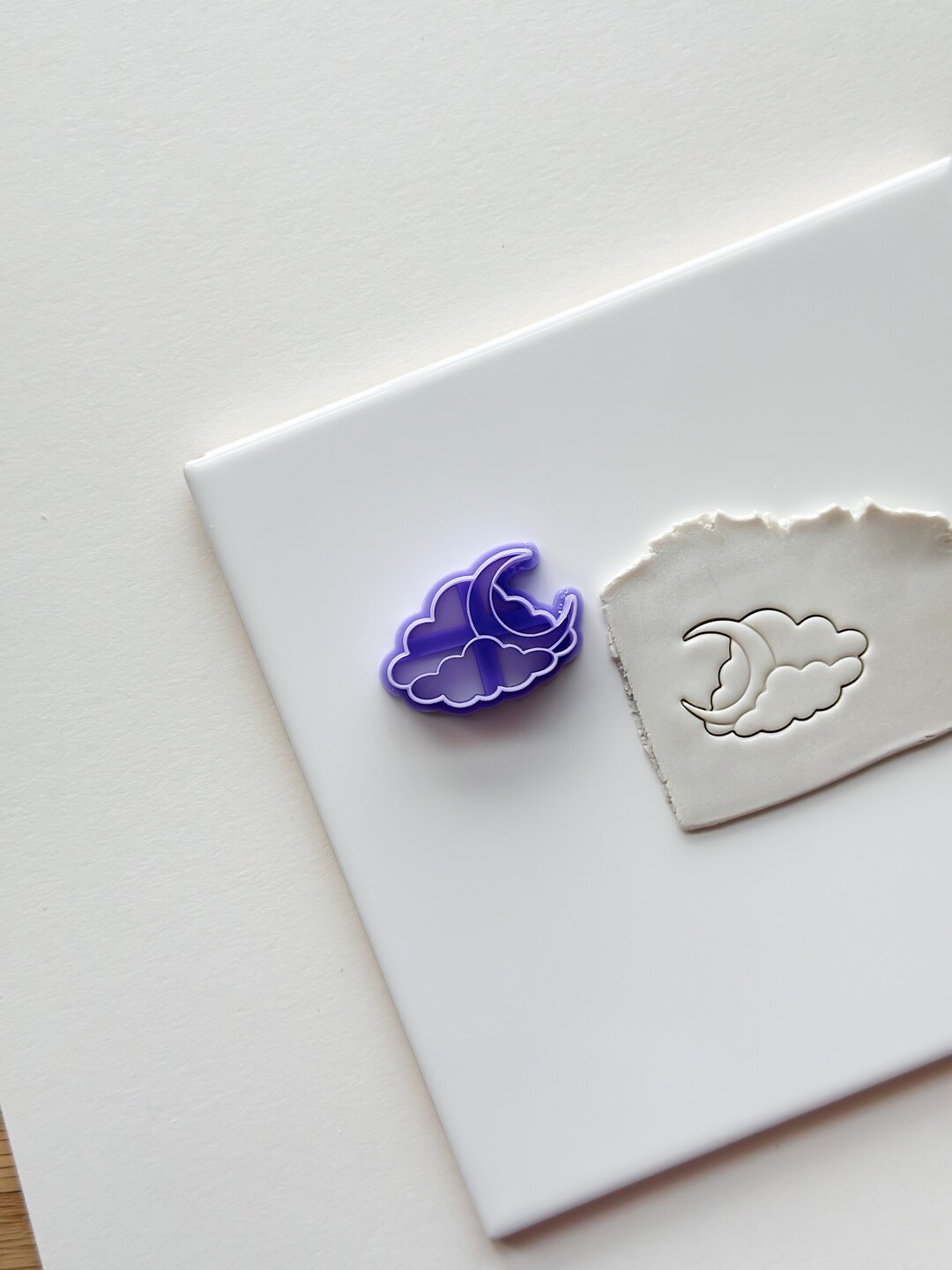 Moon & Clouds Cutter | Astral Clay Cutters | Night Time Cutters for ...