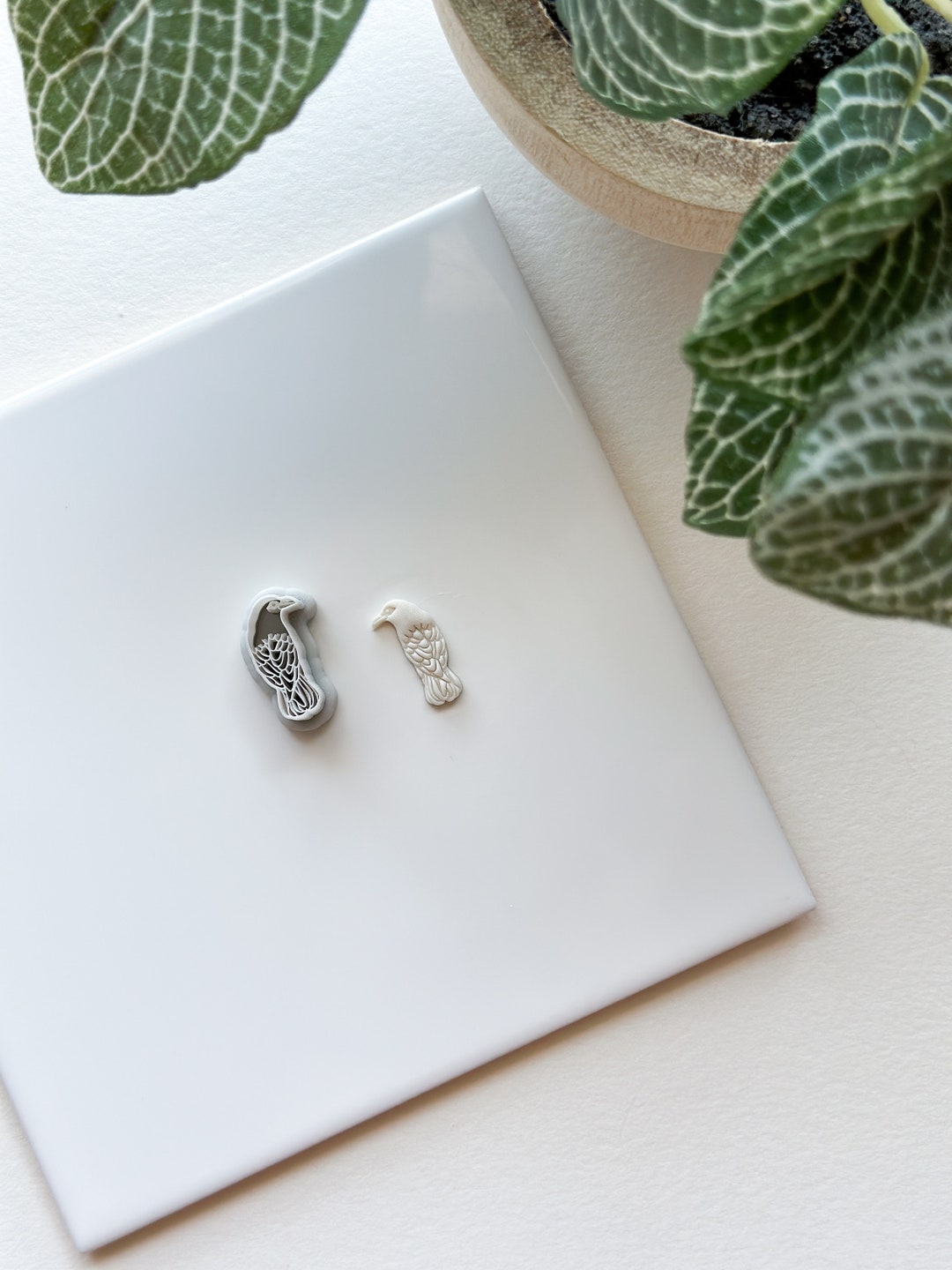 RESIN Mini Raven Clay Cutter | Halloween Clay Cutters | Cutters for ...