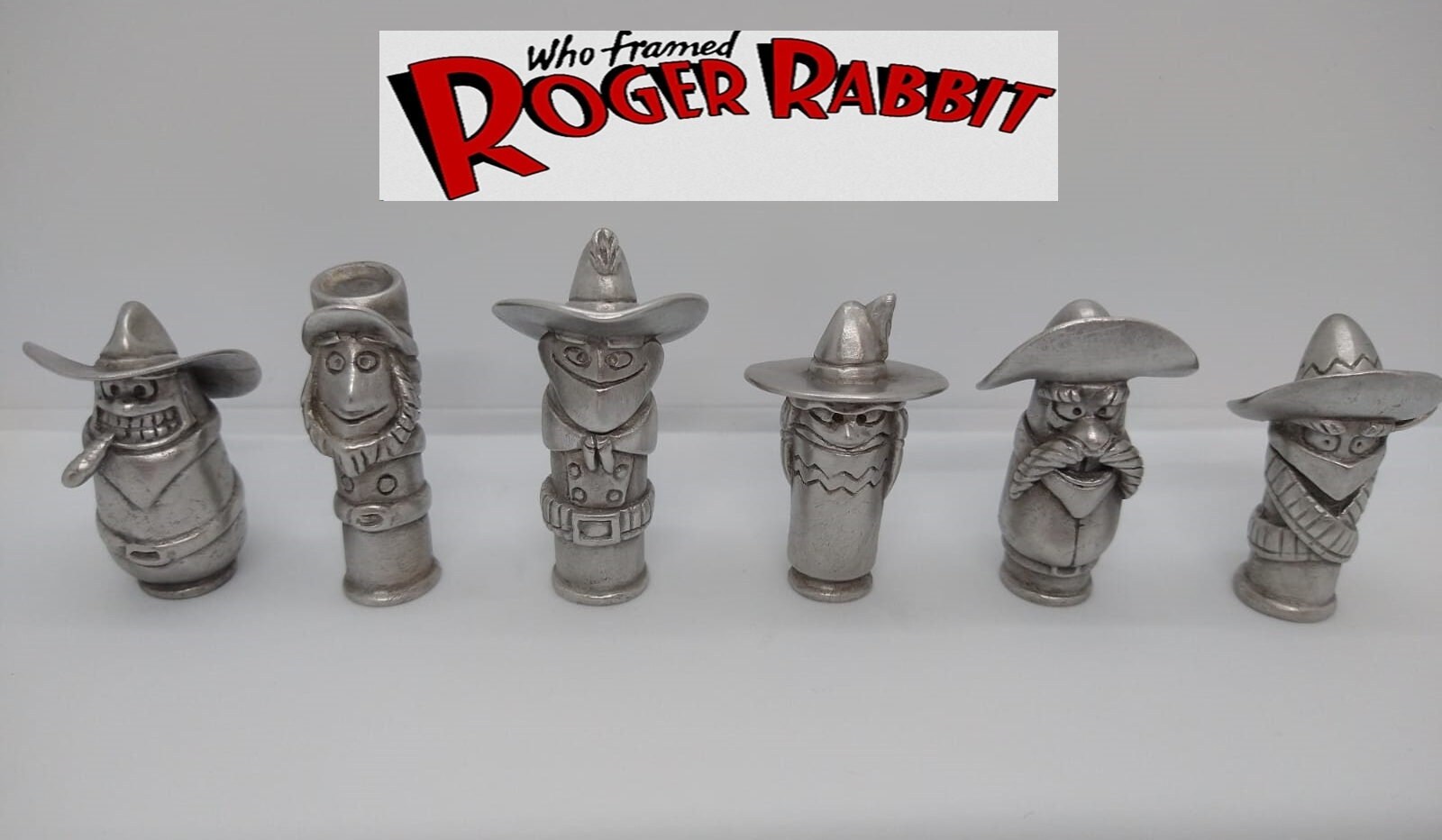 Who Framed Rogger Rabbit Eddie Valiant's Gun 6 Toon Metal Figure ...