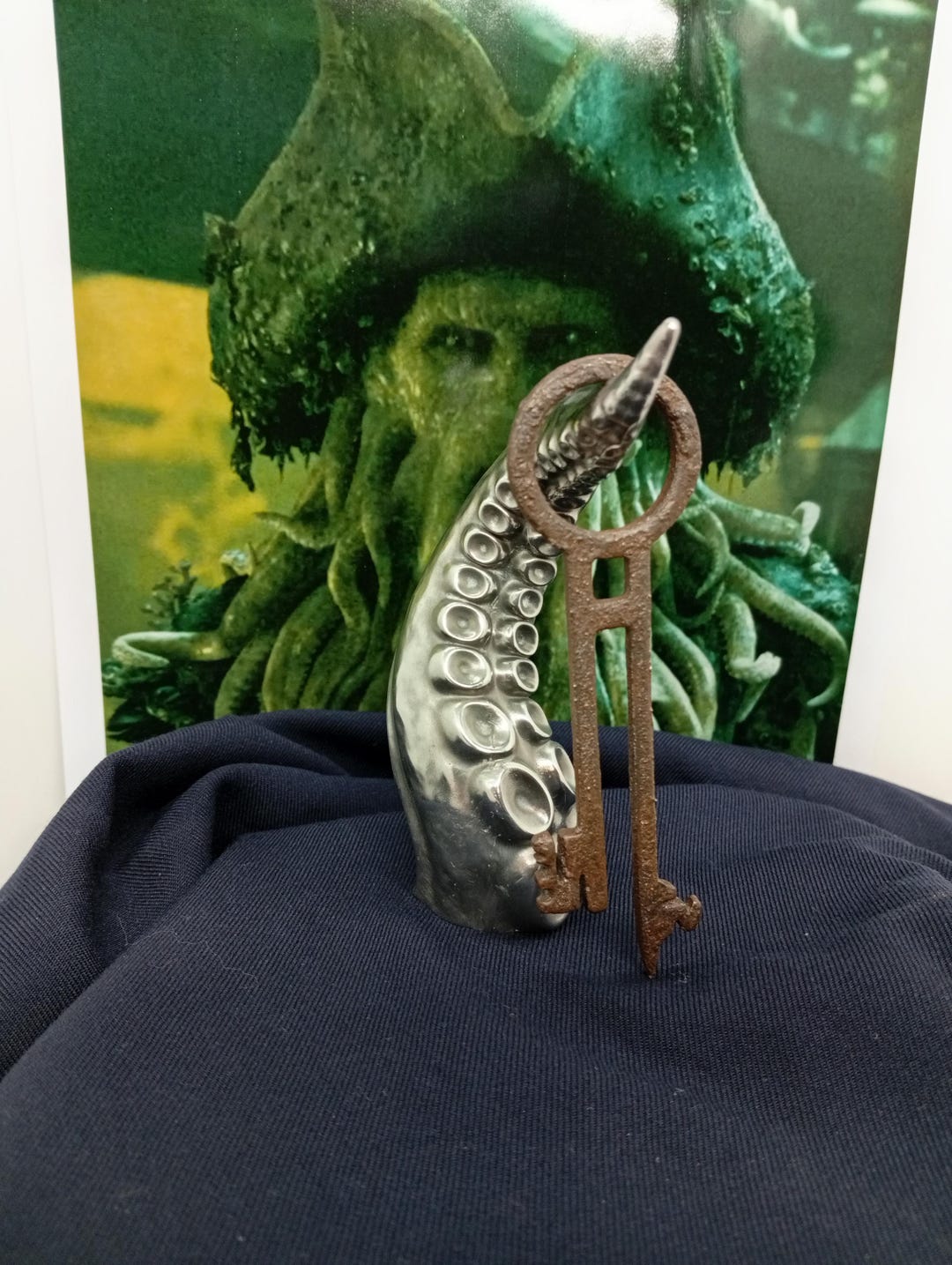 Davy Jones Metal Prop Key Movie Replica Pirates of the Carribean ...
