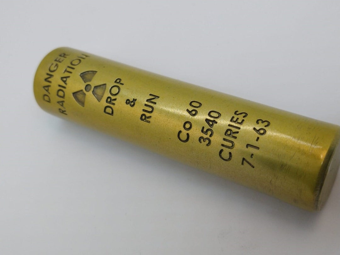 Cobalt-60 Bar Drop & Run Heavy Metal Prop Replica Cold War Era - Etsy UK