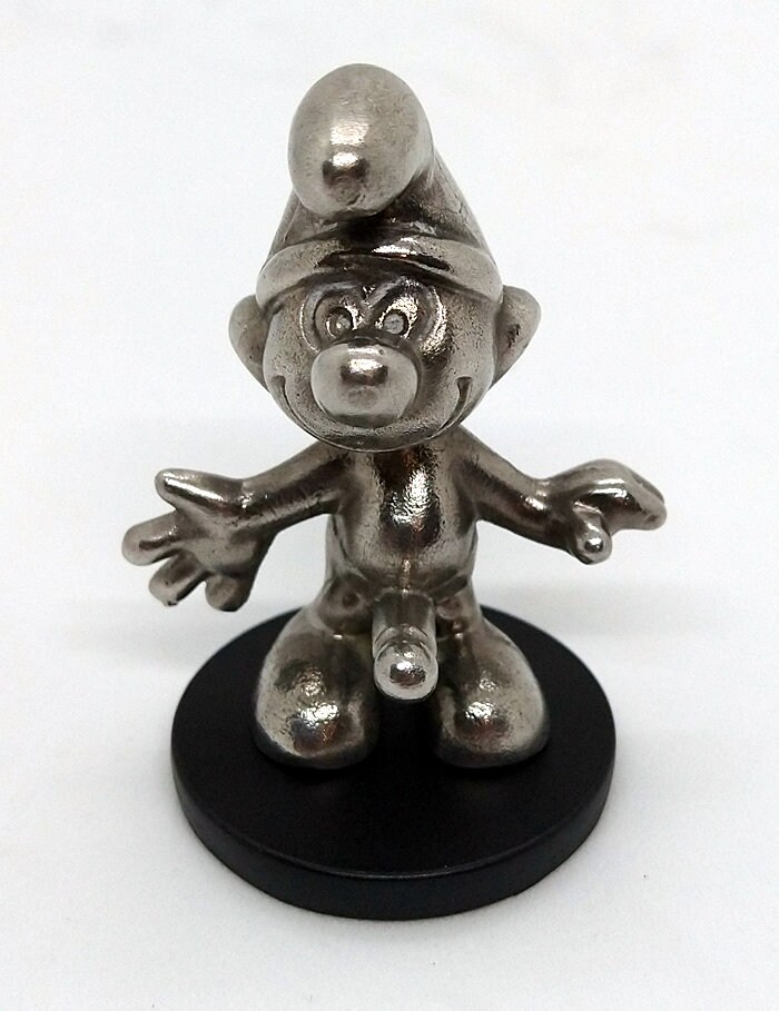 Never Produced Peace & Love Smurf Heavy Metal Figure With Big Willy - Etsy