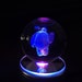 3D Crystal Ball, Anime Character Crystal Ball With LED Colorful ...