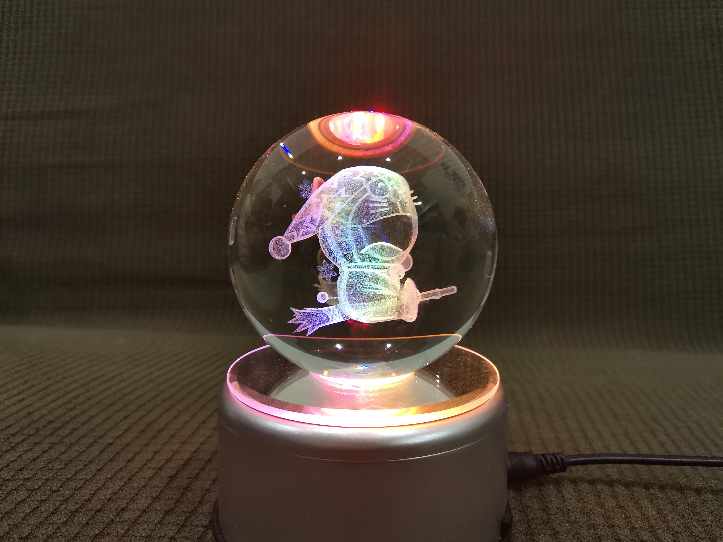 3D Crystal Ball, Doraemon Crystal Ball (3.15 In) - Etsy