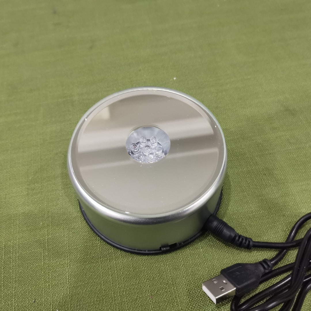 LED Base, Rotating Lantern Base - Etsy