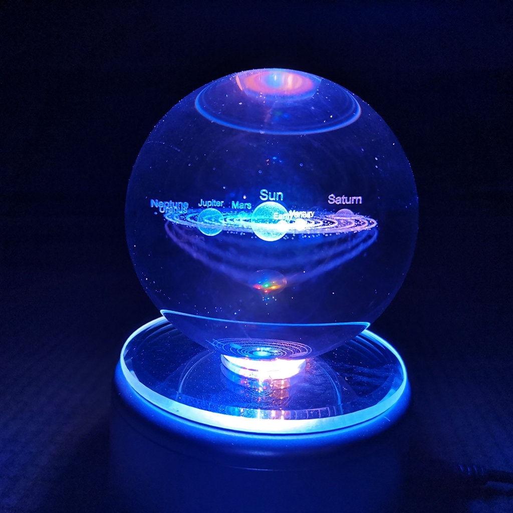 Rotating Solar System Model Kit