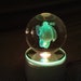 3D Crystal Ball, Anime Character Crystal Ball With LED Colorful ...