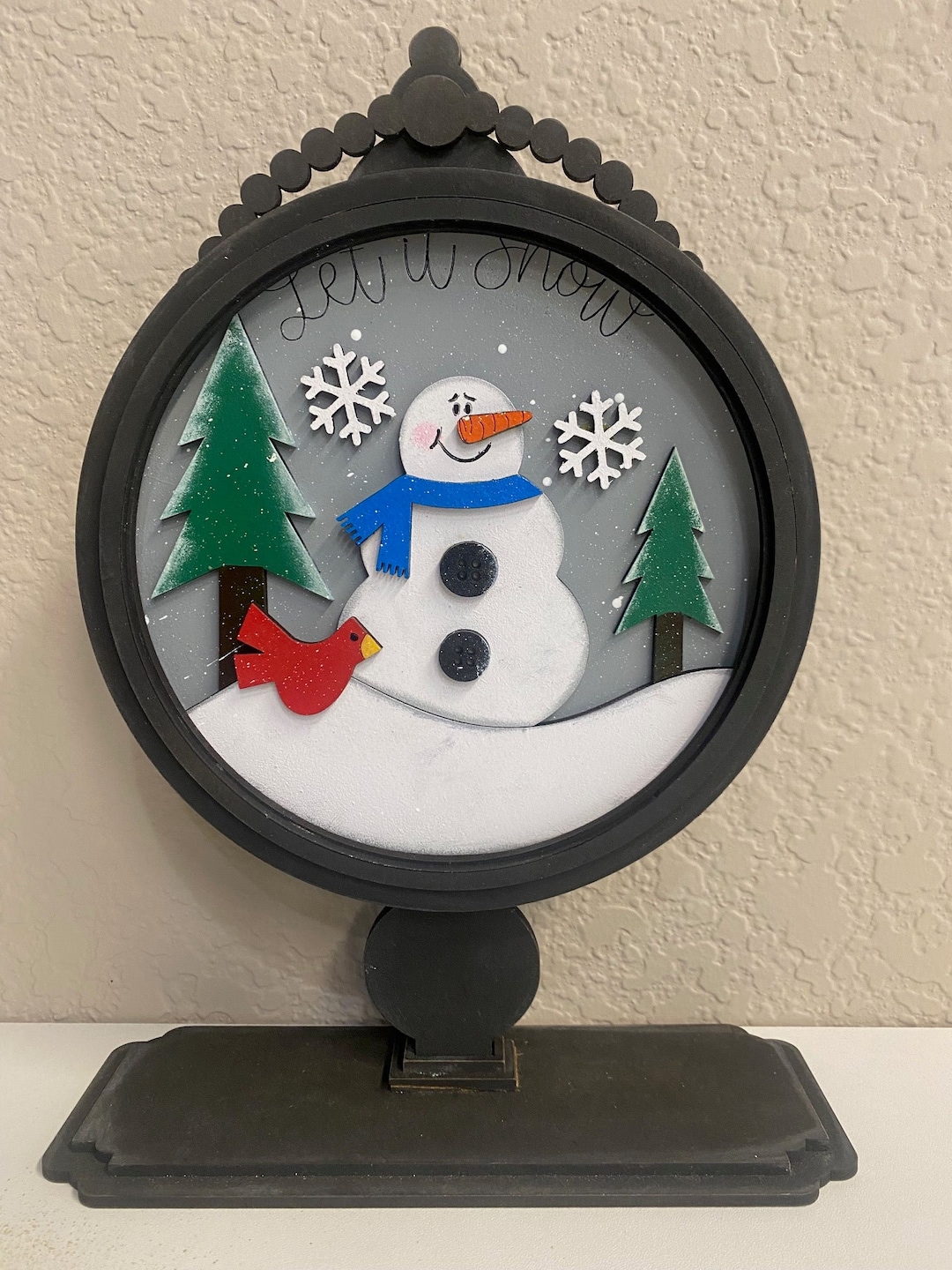 6 Inch Round Table Top Interchangeable Display - Etsy