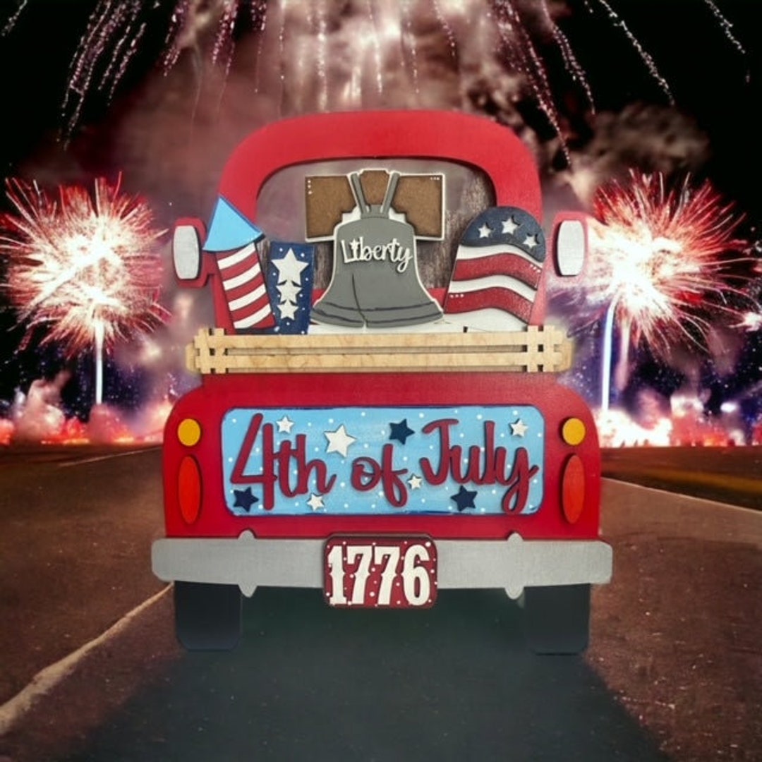 4th of July 3 Piece Changeable Insert Set - Etsy