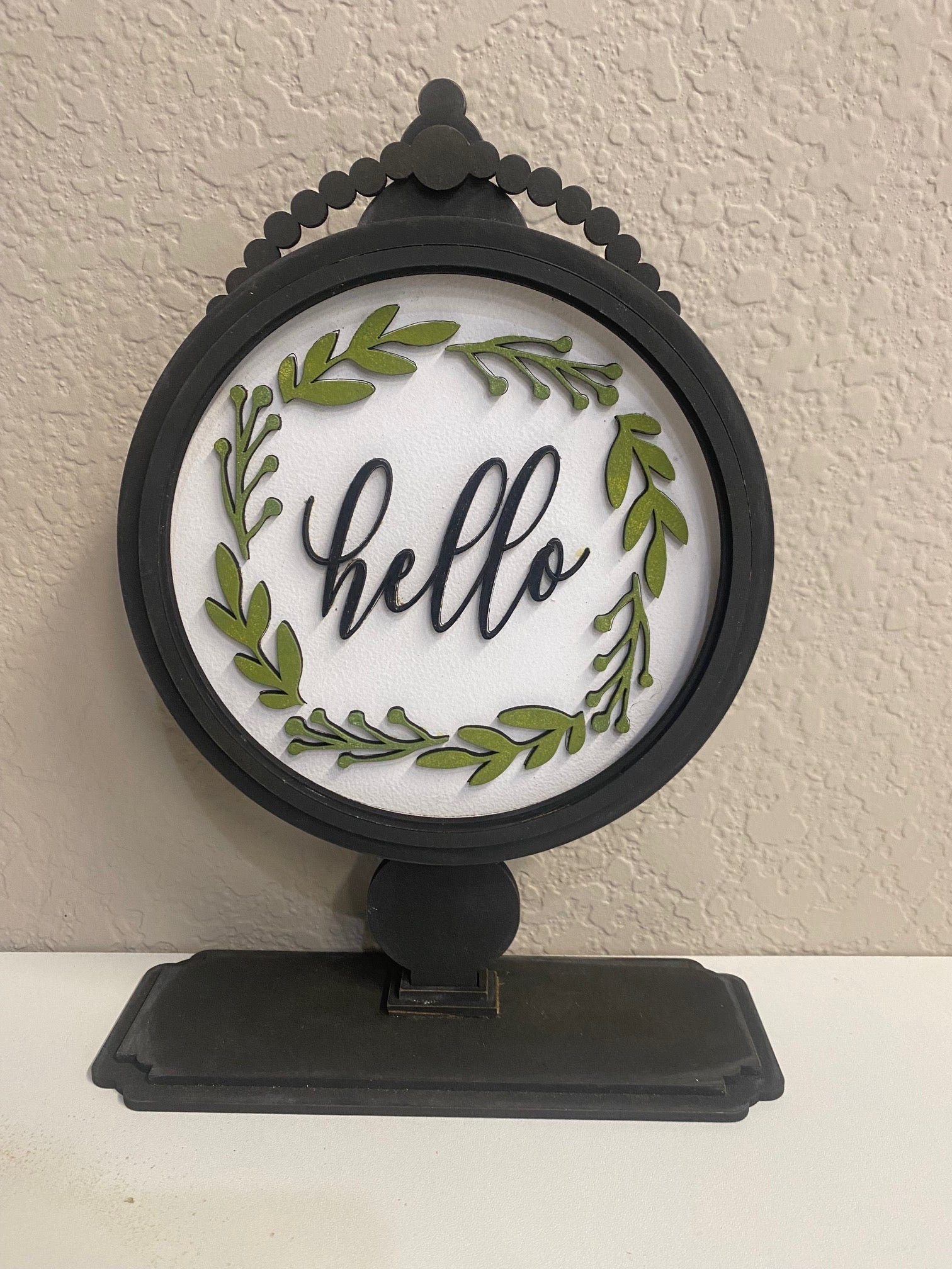 6 Inch Round Table Top Interchangeable Display - Etsy