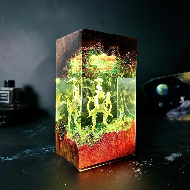 Legendary Legendary Lamp – Anime Resin Night Light – Gift for Legendary ...