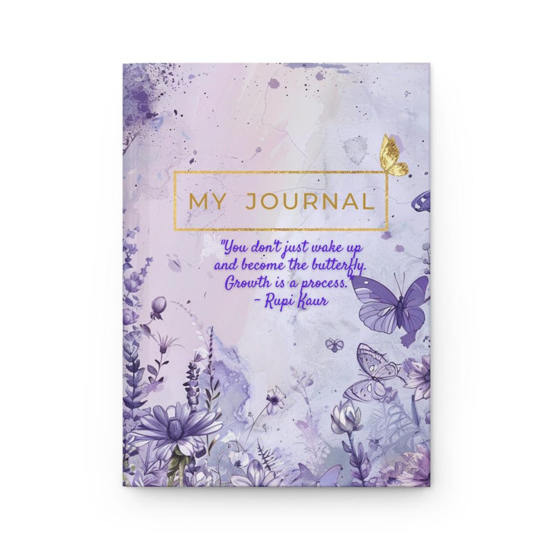 Butterfly Transformation Journal Hardcover Journal Matte, Butterfly ...