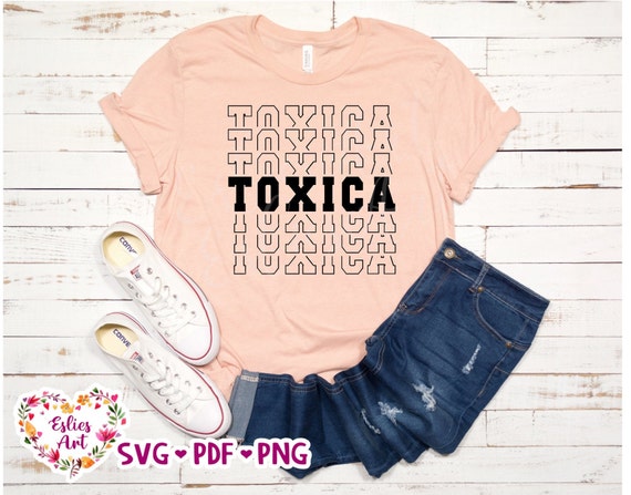 TOXICA TOXICA SVG | Etsy