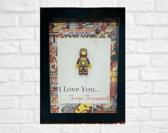Iron Man Shadow Box - Etsy