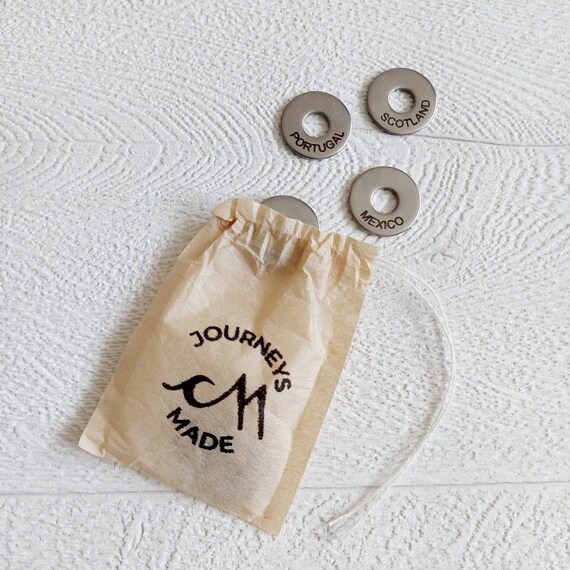 Engraved Country Travel Tokens for Travel Keychains | Etsy