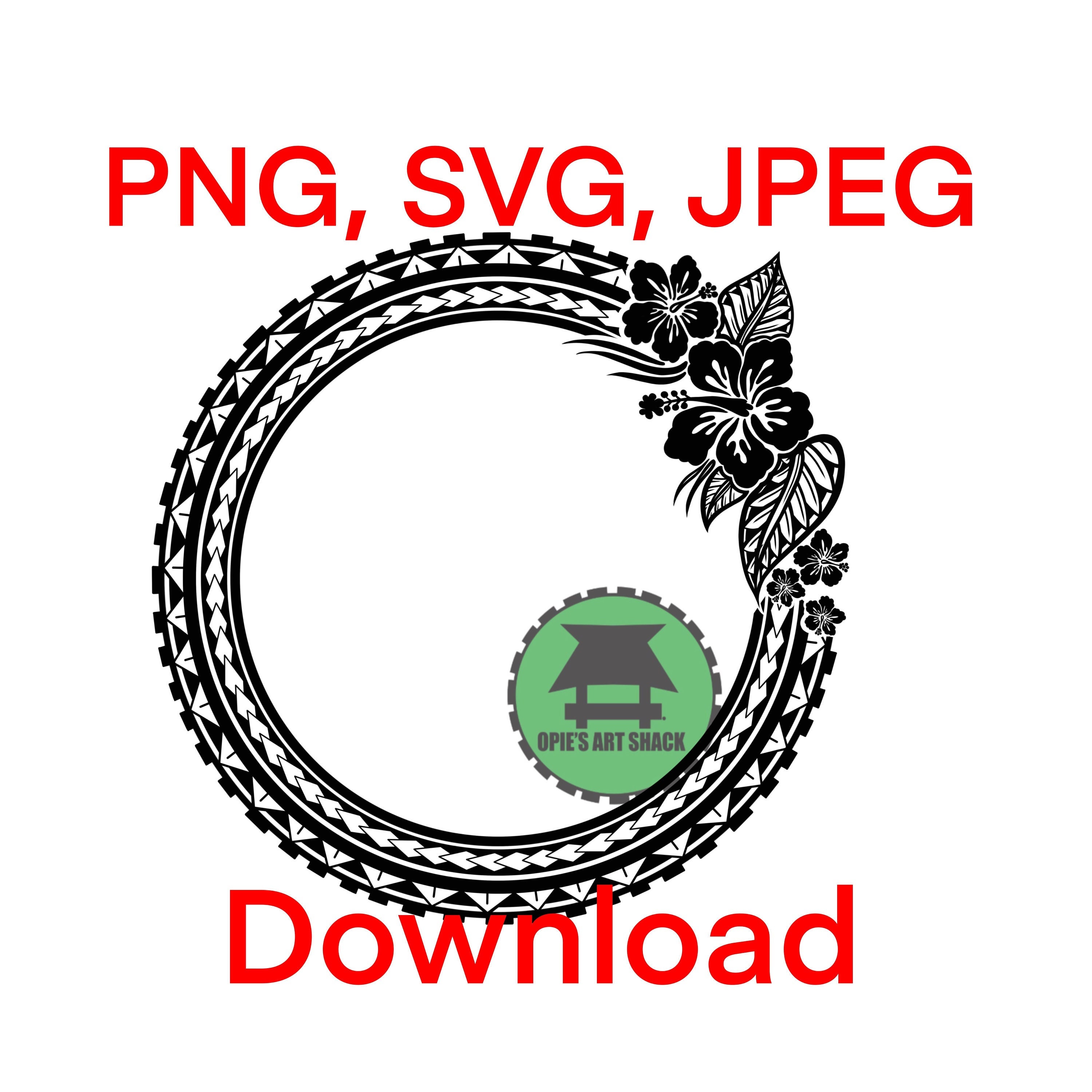 Circle Border Design Pattern