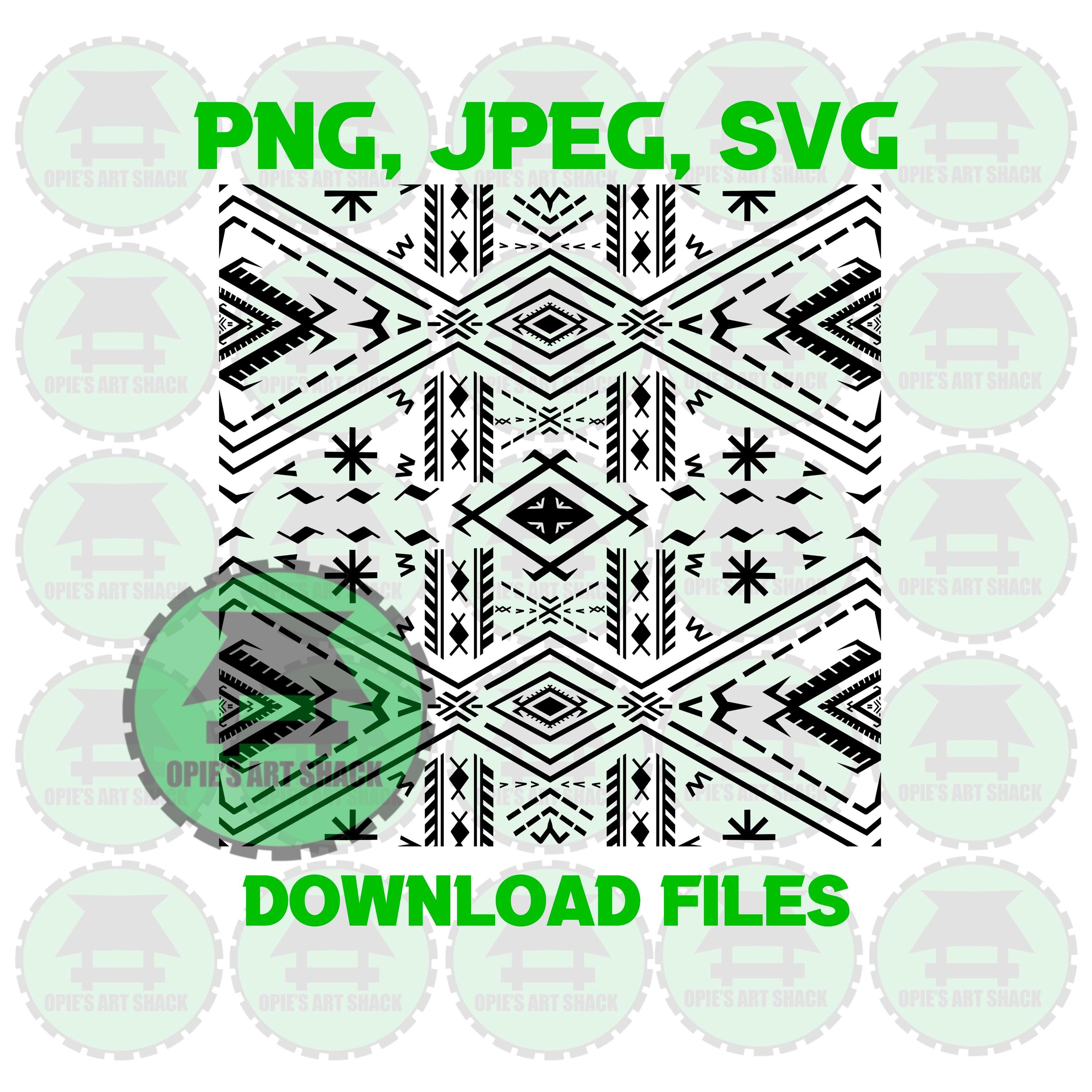 Malu Tribal Png Svg Polynesian Pattern, Tribal Polynesian Paper Wall ...