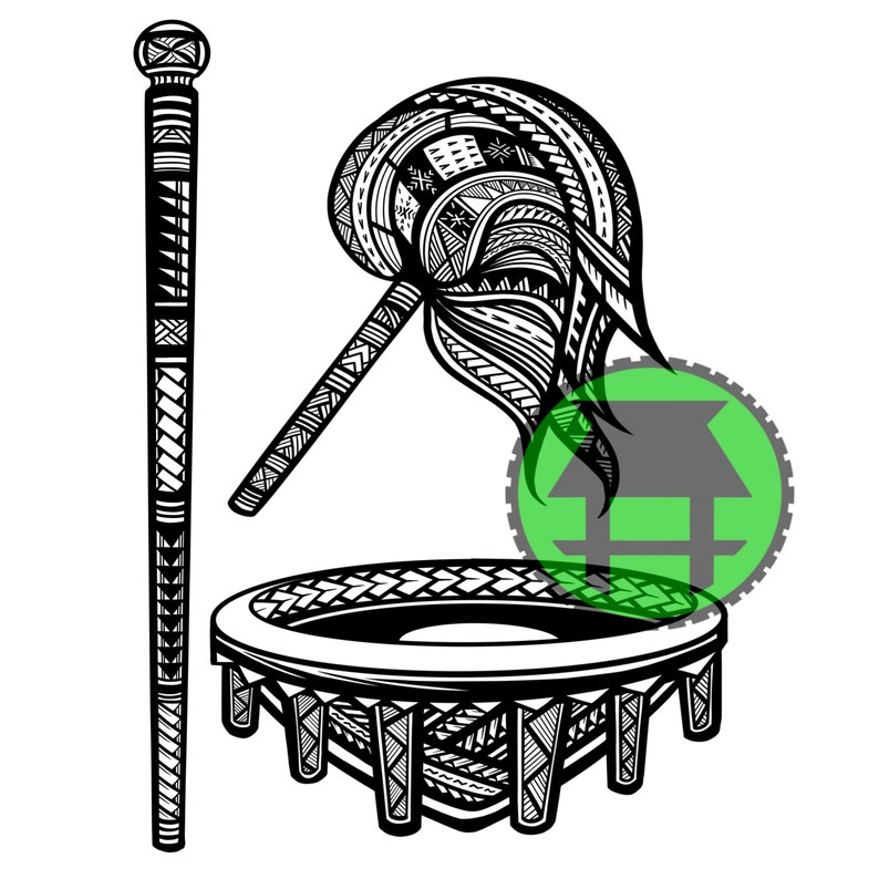 Tanoa Fue and Tootoo Png, SVG , Art of Respect, Polynesian Tribal Art ...